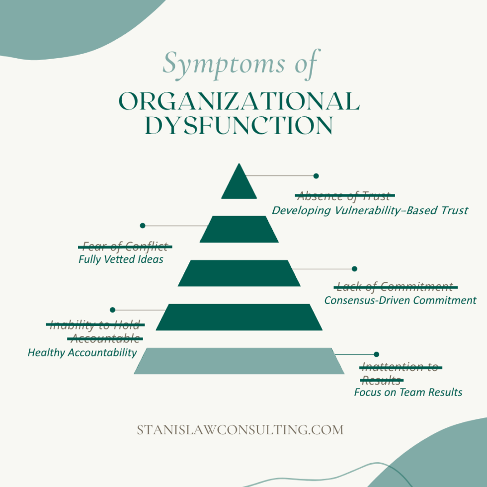 Organizational Dysfunction: Focusing on Results | stanislawconsulting.com